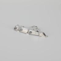 China Silver Hollow Processing Parts Customized Precision CNC Components Industrial Equipment Providing Custom Manufactured Machinery for sale