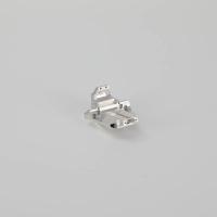 China Precision CNC Components Parts Industrial Equipment Silver Hollow Custom Processing Custom Manufacturing Mechanical Production for sale