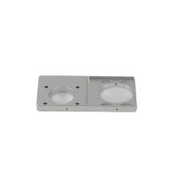 China Silver Equipment Hollow Processing Parts Customized Precision CNC Components Industrial Providing Custom Manufactured Machinery for sale
