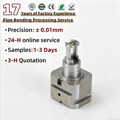 China Durable Silver Machining Parts Smooth Surface Precision Components for sale