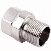 China Customized Cnc Lathe Components Stainless Steel Thread Adapter CNC Machining for sale