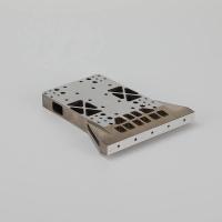 China Customized Processing Silver Hollow Parts Precision CNC Components Industrial Equipment Providing Custom Manufactured Machinery for sale