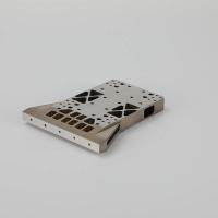 China Customized Processing Silver Hollow Parts Precision CNC Components Industrial Equipment Providing Custom Manufactured Machinery for sale