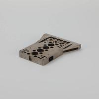 China Customized Processing Silver Hollow Parts Precision CNC Components Industrial Equipment Providing Custom Manufactured Machinery for sale