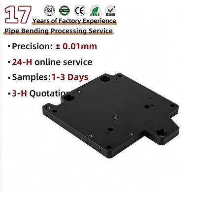 China Source Factory CNC Precision Steel Parts Hard Black Oxide Surface Treatment Non Standard Hardware Components Custom Machining for sale