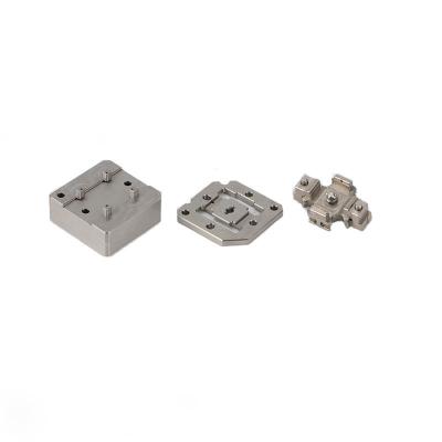 China Machinery Customized Silver Hollow Processing Parts  Precision CNC Components  Industrial Equipment  and Custom Manufactured for sale