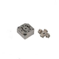 China Machinery Customized Silver Hollow Processing Parts  Precision CNC Components  Industrial Equipment  and Custom Manufactured for sale