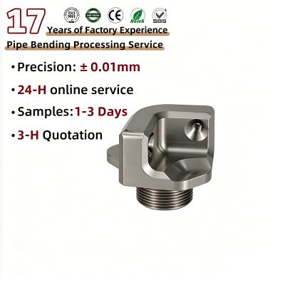China Custom Stainless Steel 5 Axis Machined Parts with Laser Cutting and Micro-machining for sale