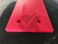 China HDPE Perforated High Density Plastic Board 6mm - 200mm Thickness For Ship fenders for sale