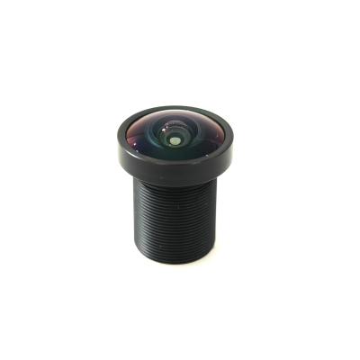 China 2.03mm F2.0 165° Ultra Wide M12 Lens 7G+IR Blue Glass IP69K Waterproof for 1/2.4