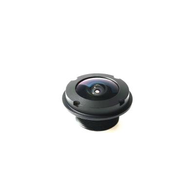 China 1.37mm F2.0 IP68 Waterproof M12 Super Fisheye Lens 192° Ultra‑Large FOV 9G+IR for 1/1.8