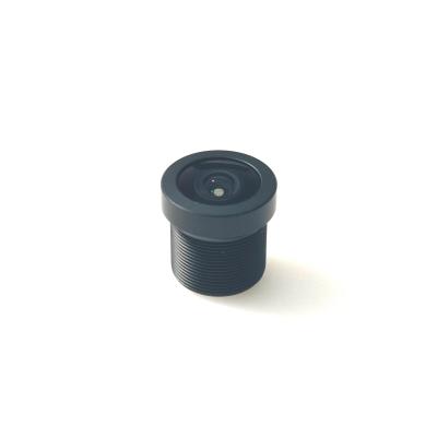 China 2.39mm F2.0 M12 5MP Automotive Surround View Lens 162° DFOV 6G+IR IP68 Waterproof 75% Relative Illumination for 1/3
