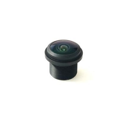 China 2.03mm F2.2 M12 Car Rear‑View Backup Camera Lens 179° DFOV 2G4P+IR IP67 Waterproof Φ6.6mm Image Circle for 1/2.8