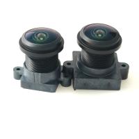 China 2.03mm F2.2 M12 Car Rear‑View Backup Camera Lens 179° DFOV 2G4P+IR IP67 Waterproof Φ6.6mm Image Circle for 1/2.8