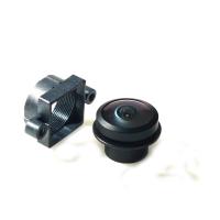 China Thread‑Free Automotive Rear‑View Lens 1.6mm F1.8 180° DFOV 2G4P+IR IP69K Waterproof  for 1/4
