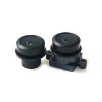 China Thread‑Free M12 Wide Angle Lens 2.4mm F2.0 121° DFOV IP69K IP6K Waterproof 4G for 1/4