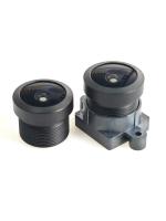 China 2.7mm F2.0 High Pixel M12 Lens 165° DFOV 4G2P for 1/2.7