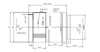 China 12MP Fixed‑Focus C‑Mount Lens 50mm for 2/3
