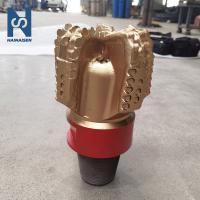 China Golden 5 Blade Polycrystalline Diamond Bit 75mm Oil Well Drill Head for sale