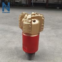 China 4 Blade PDC Core Drill Bits Tungsten 6 Nozzle Well Drill Head for sale