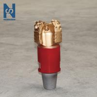 China Petroleum 4 Blade Borehole Drill Bit Carbon Steel Diamond PDC for sale