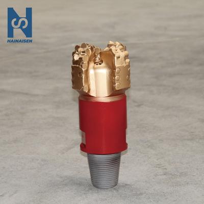 China Petroleum 4 Blade Borehole Drill Bit Carbon Steel Diamond PDC for sale