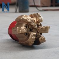 China Tapered 9 Nozzle Polycrystalline Diamond Drill Bits Class 12 Tungsten Carbide Rock for sale
