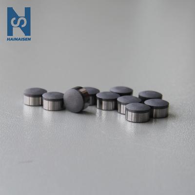 China Flat Synthetic Polycrystalline Diamond Cutter 16mm PDC Insert for sale