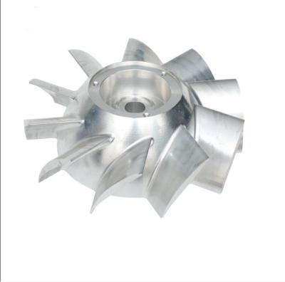 China Impeller & Turbine Components Impeller machining Turbine blade machining  5-axis aerospace parts Precision fluid dynamic components Custom 5-axis impeller manufacturer CNC turbine component supplier for sale