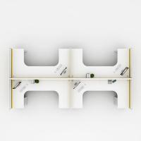 China Modular Call Center Cubicles for sale