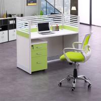China 30mm Thickness Green Call Center Office Cubicle Workstation Desk with Customized Size and Modern Style for sale