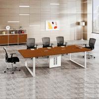 China 1.8m Executive Office Desks Wood Grain Color L Shape Executive CEO Desk for sale