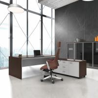 China Wooden Boss Executive Office Desks H 750mm Classic Director Tables for sale