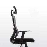 China Black Headrest Mesh Office Chair High Stretch Mesh Task Chair for sale