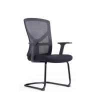 China Gray Swivel Mesh Back Office Chair With Lumbar Support And Armrest for sale