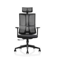 China OEM Ergonomic Full Mesh Office Chair High Back Black For Office Swivel Chairs for sale