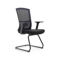 China Conference Fabric Swivel Desk Chair Polyurethane Height Adjustable Office Chair for sale