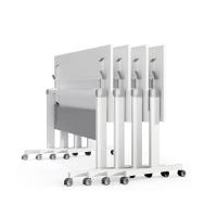 China Durable Office Meeting Desk Foldable White Conference Room Table for sale