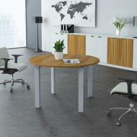 China H750mm Office Conference Table Metal Legs Glass Meeting Desk for sale