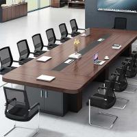 China 2.4m Office Conference Table Rectangular Large Conference Desk for sale