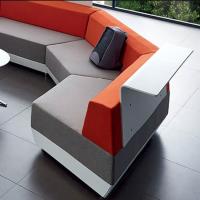 China Microfiber Leather Office Sofa set for sale