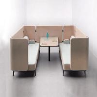 China 1.8M Office Furniture Sofa Modular Privacy Fabrics For Living Room for sale