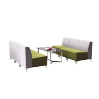 China 23.6 Inch Office Furniture Sofa Combinable Modern Office Couch For Lobby for sale