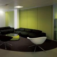 China White Wooden Office Wall Dividers Sound Proof Partition Walls for sale