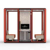 China Acoustic Silent Office Privacy Pods Convertible Office Telephone Booth for sale