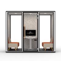 China 81.6 Inch Soundproof Office Pod Booth Public Automatic Anti Corrosion for sale