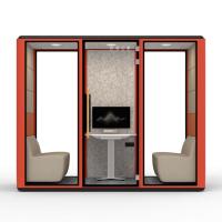 China 81.6 Inch Soundproof Office Pod Booth Public Automatic Anti Corrosion for sale