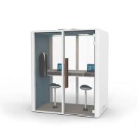 China Modular Office Pod Meeting White Small Indoor Multiple Person for sale