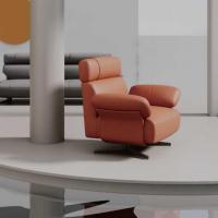 China Customized iso Single Leather Recliner Sofa Two Seater Living Room for sale