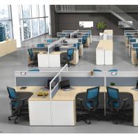 China L Shape Office Table Cubicle Partition for sale